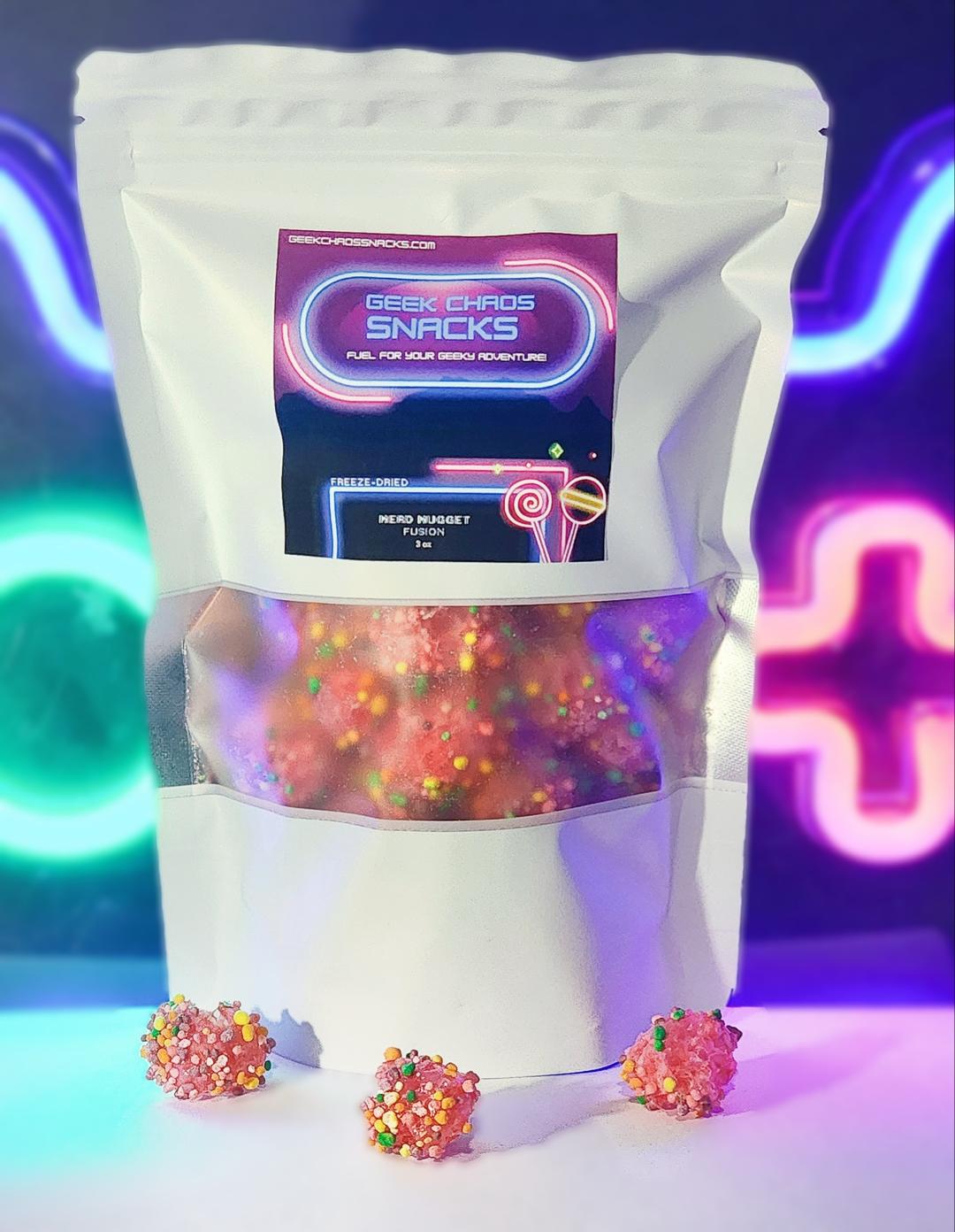 Freeze Dried Nerd Nugget Fusion – Geek Chaos Snacks